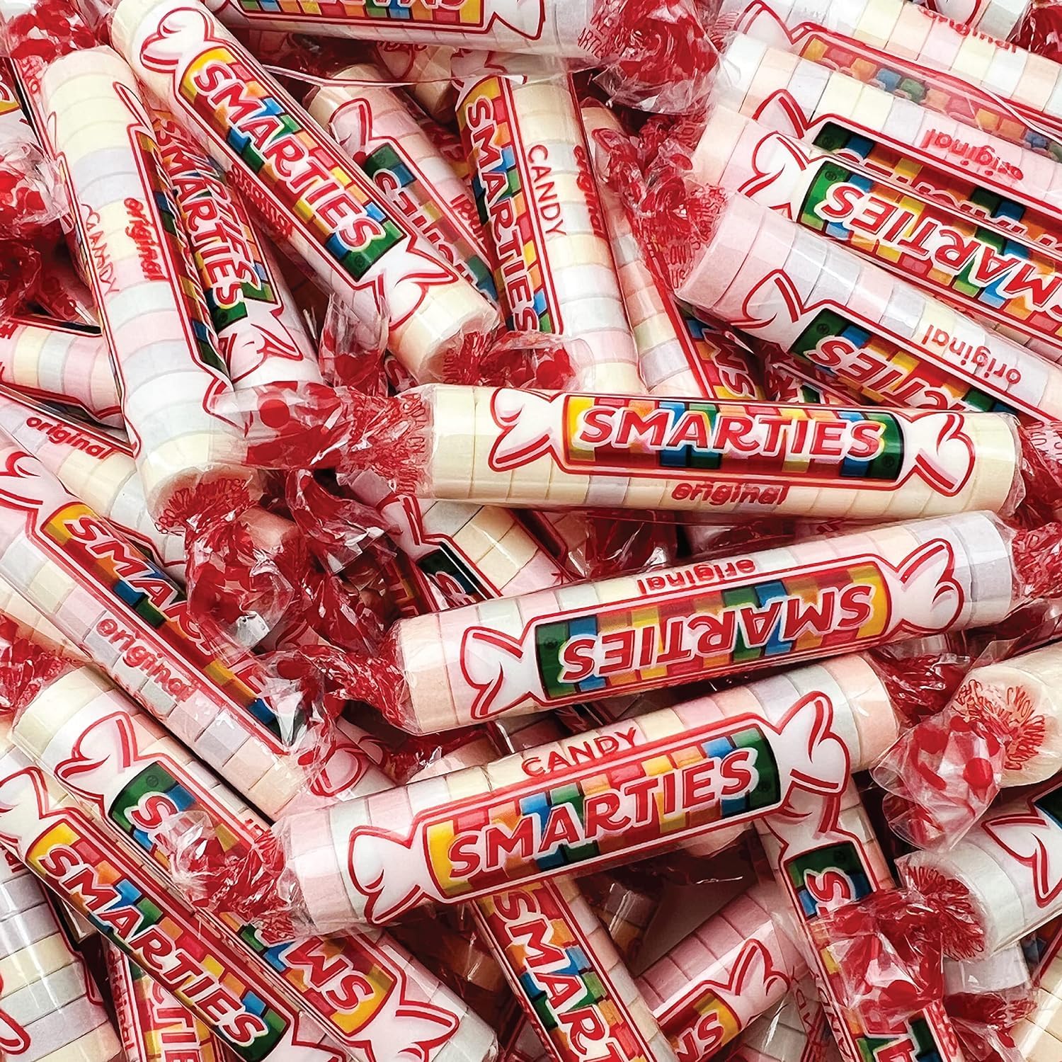 Sarah's Candy Factory Smarties Candy Rolls - 1 Lb Bulk