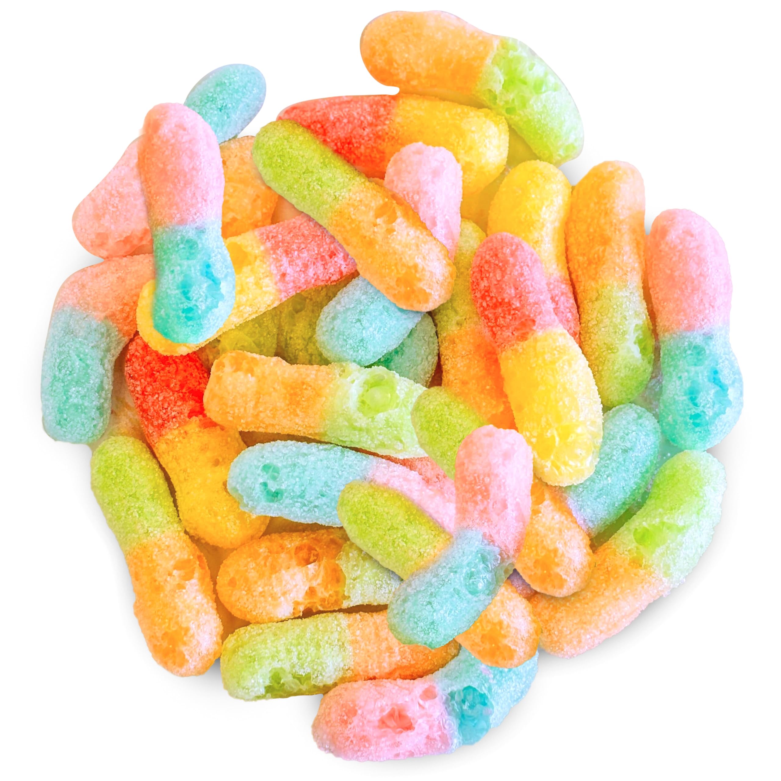 Freeze Dried Sour Worms - Sweet & Crunchy Treats – Sarah's Candy Factory