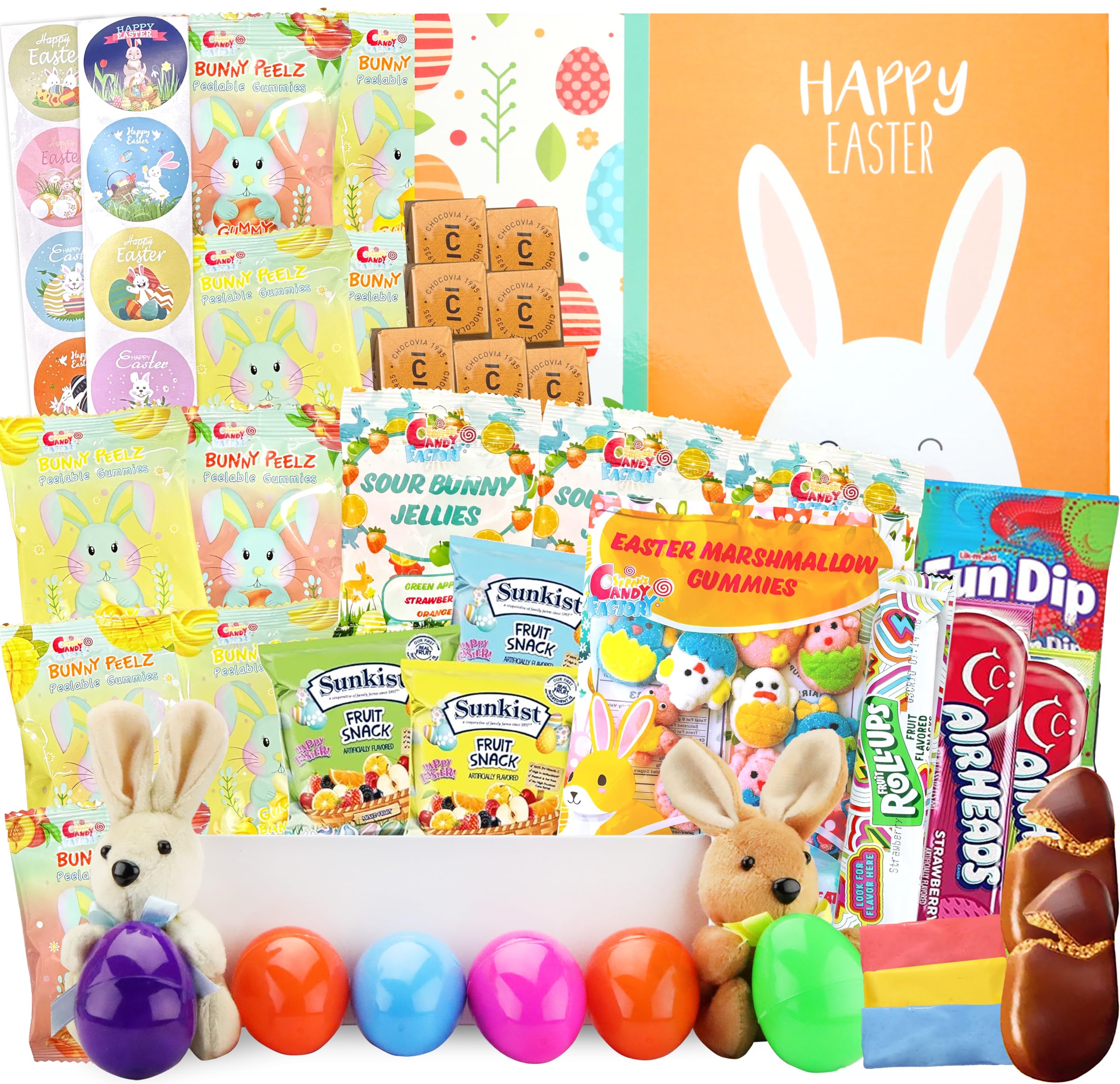 Easter Snack Yellow Box - 58 Assorted Treats – Sarah's Candy Factory