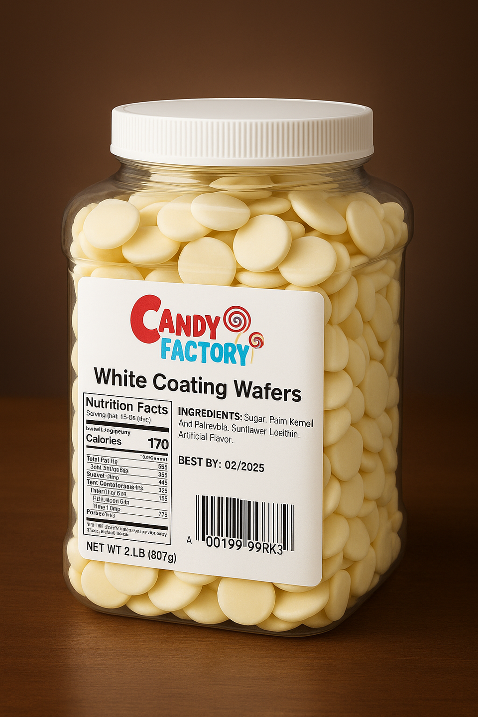 Premium White Chocolate Melting Wafers 3 Lb Coating – Sarah's Candy Factory