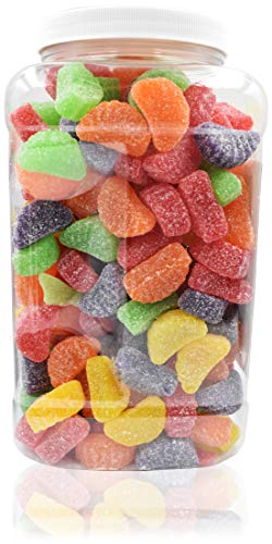 Assorted Fruit Slices Candy - Tasty Treats in 5 Lbs Jar for All Ages ...