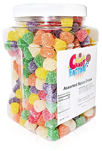 Sarah's Spice Drops - 3 lbs Assorted Candy Factory Treats – Sarah's ...