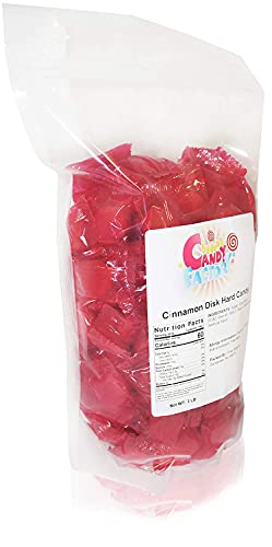 Cinnamon Disc Hard Candy 3 lbs - Spicy Sweet Treats for Everyone ...
