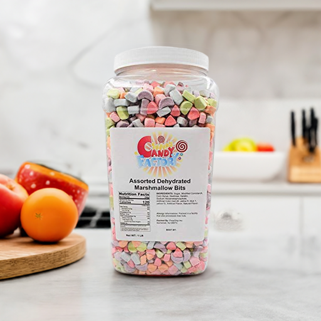 Vanilla Dehydrated Marshmallow Bits - 40 Lbs Bulk for Baking & Treats ...